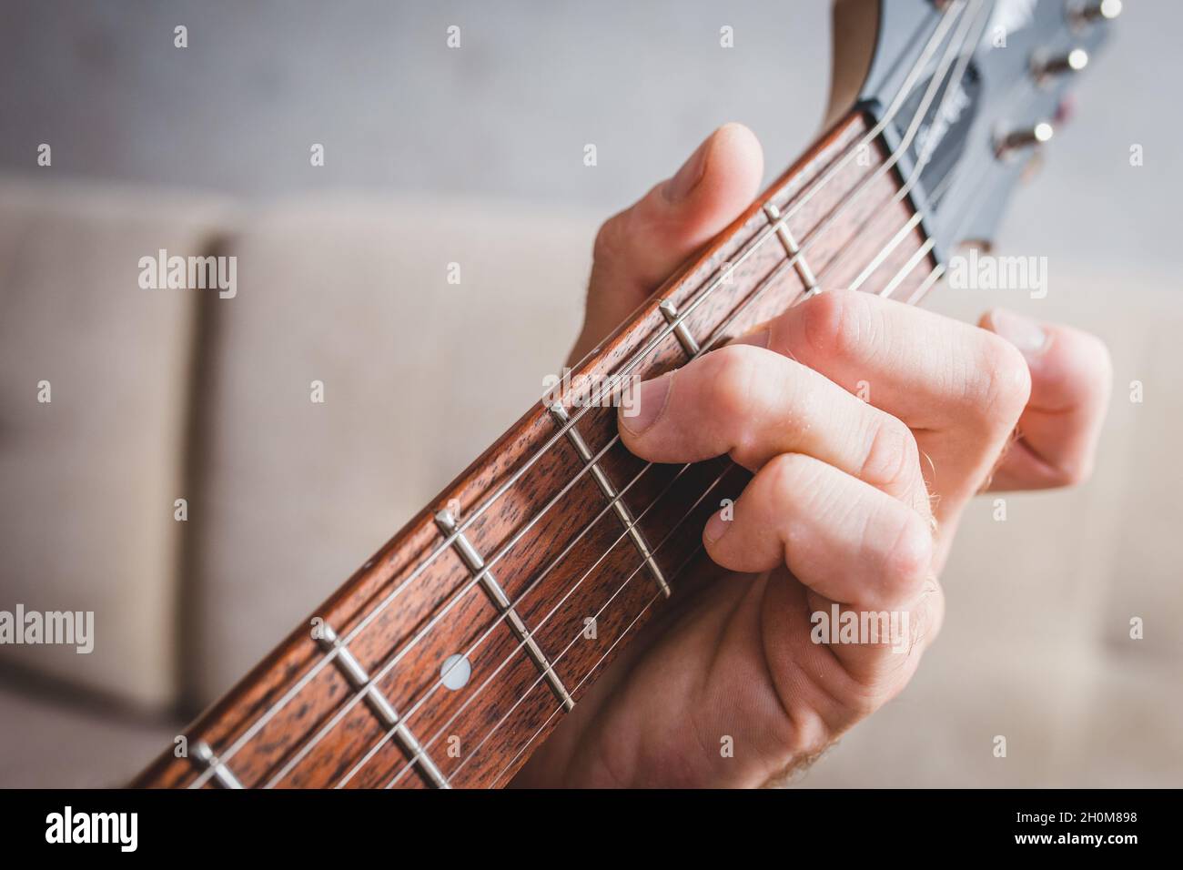 Cmaj7 Chord Guitar Finger Position