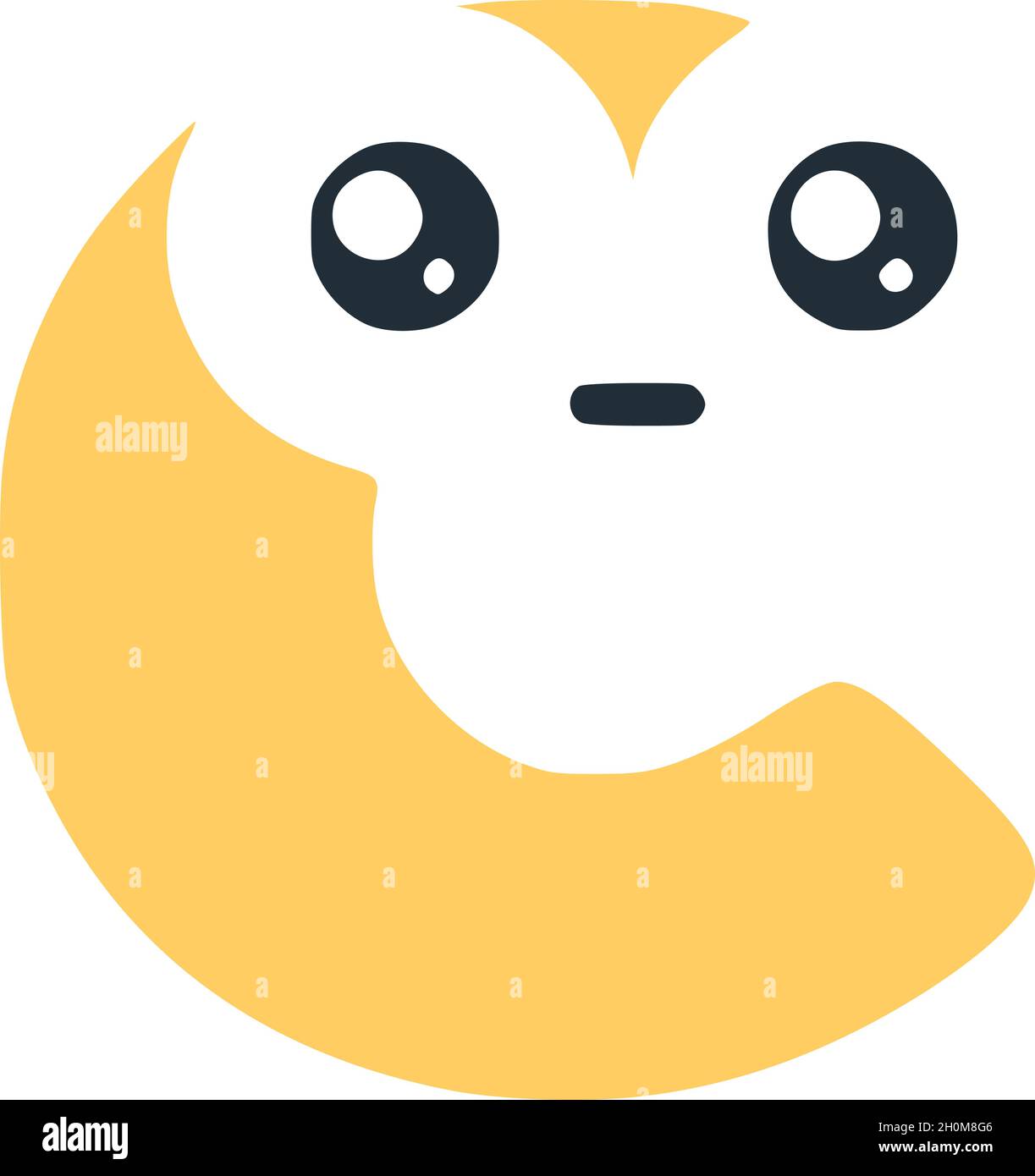 Letter c cute kawaii character, funny smiley clip art isolated on white ...