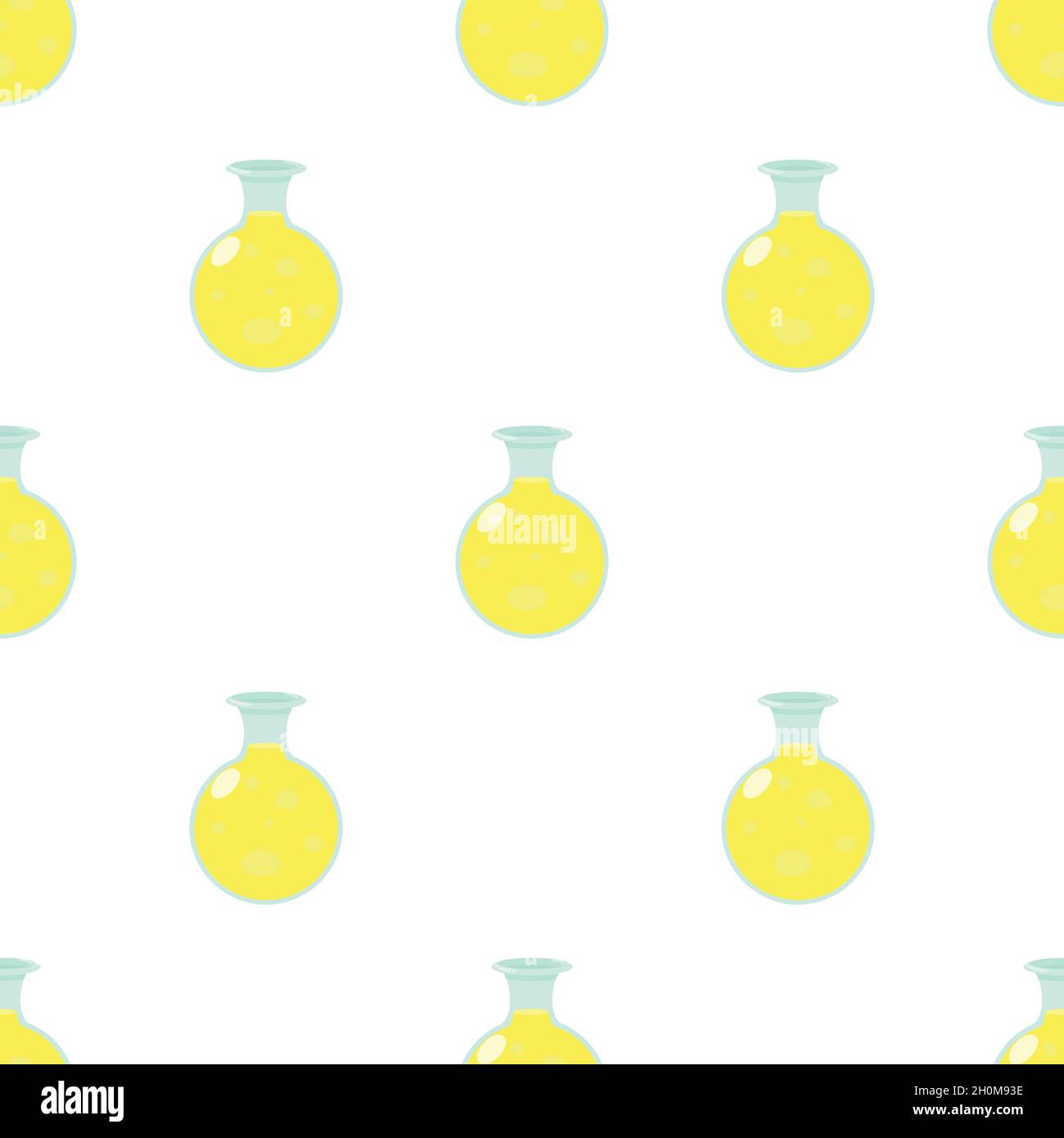 Flask of Luminous liquid pattern seamless background texture repeat ...