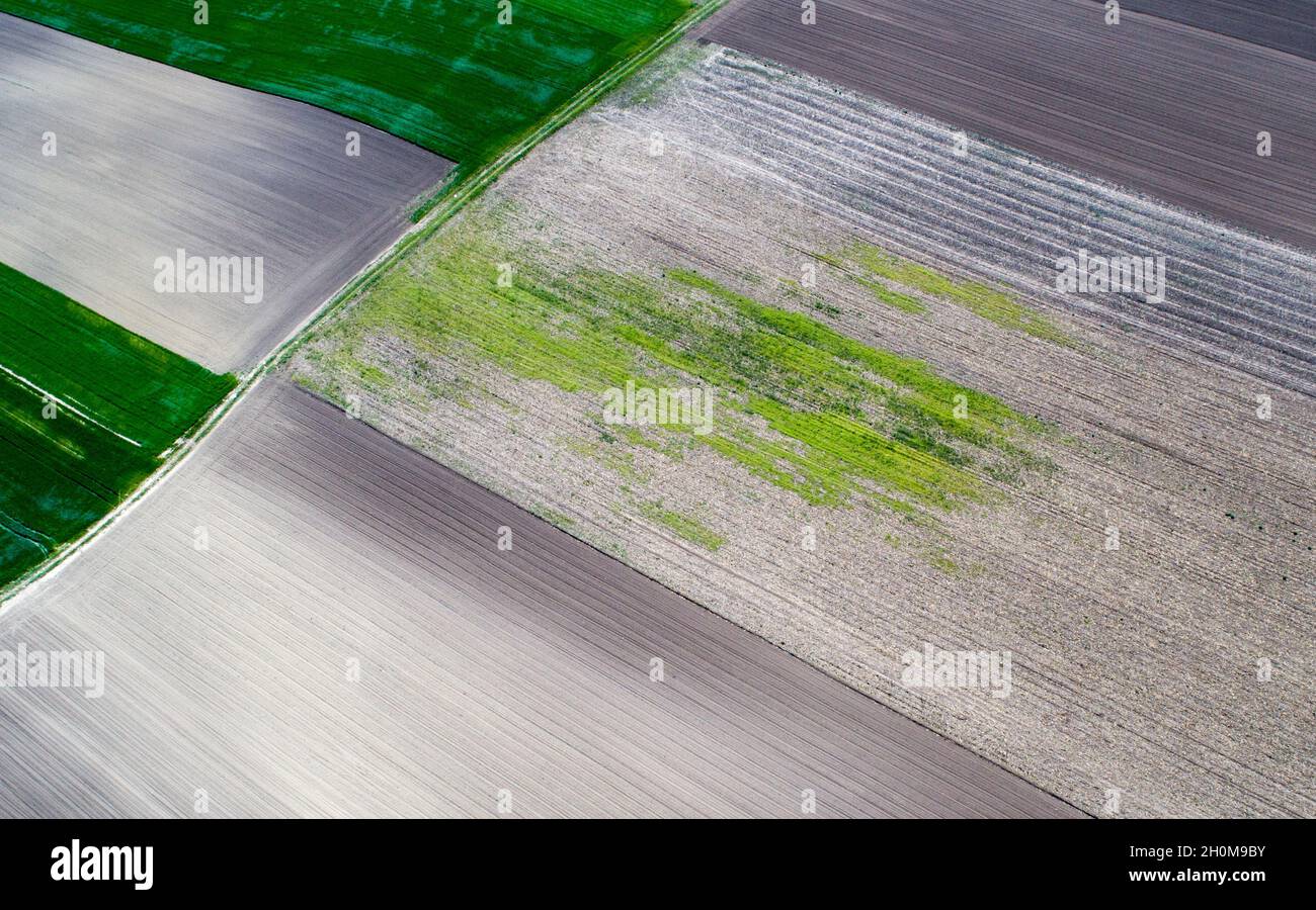 Agricultural parcels hi-res stock photography and images - Alamy