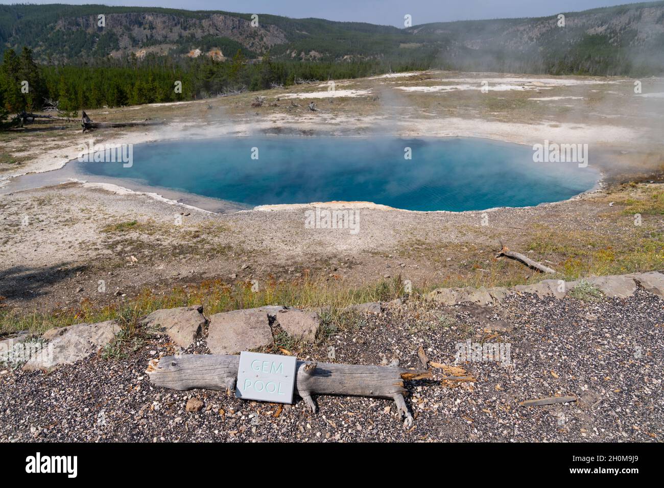 Gem pool yellowstone national park hi-res stock photography and images ...