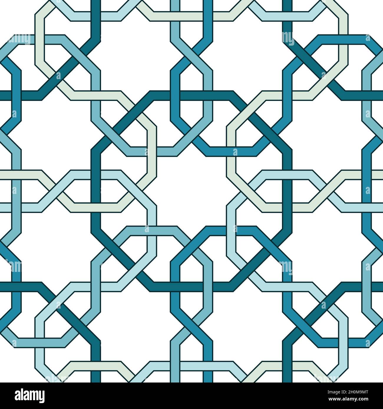 Persian geometric mosaic pattern for Ramadan card Stock Vector Image ...