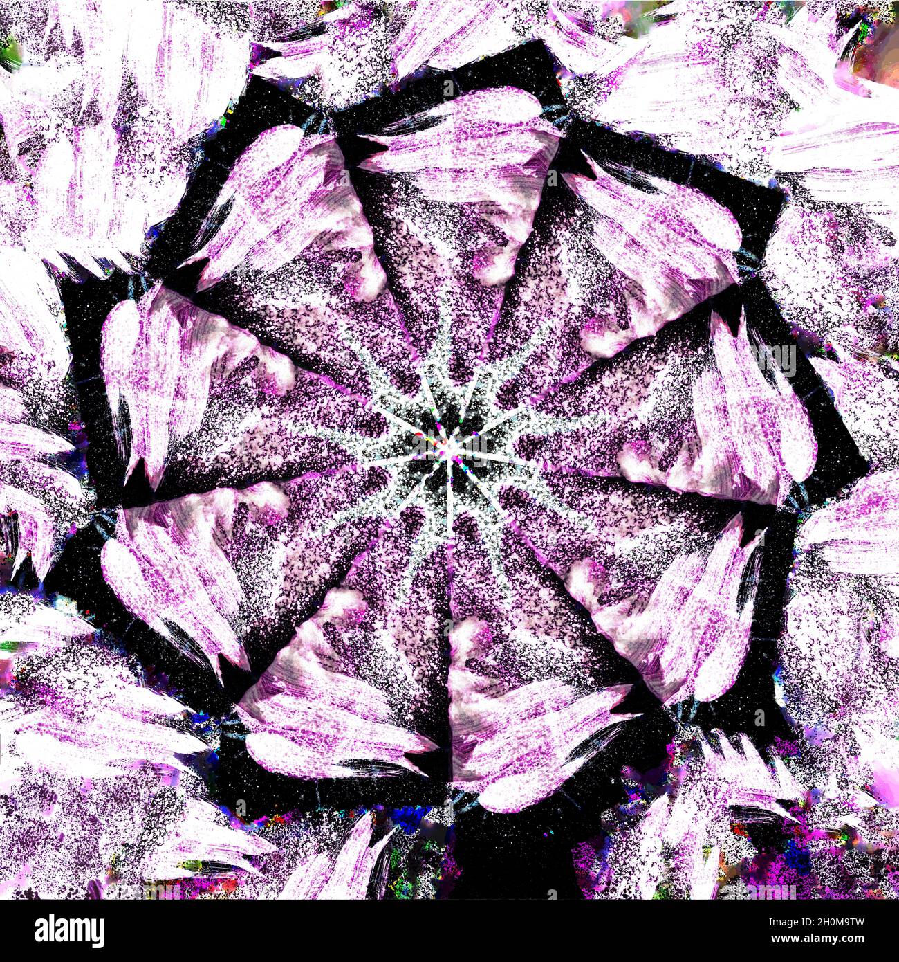 STP Screen Transfer Process - 416 - WDVMM - 787 - Whisper Grain 5 Mandala Stock Photo - Alamy