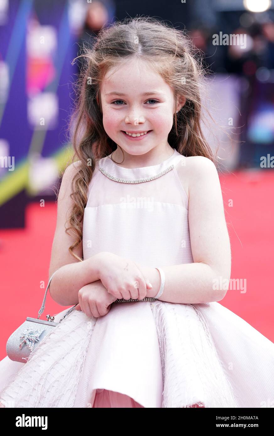 Ellie Blake arrives for the UK premiere of 'The Lost Daughter', at the Royal Festival Hall in ...