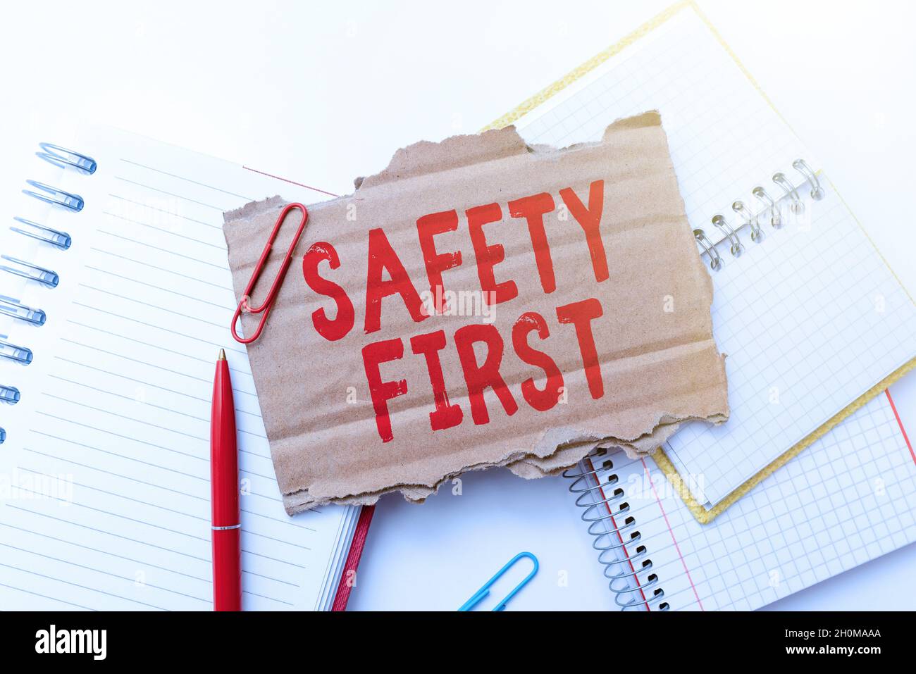 Conceptual display Safety First. Business overview used to say that the ...