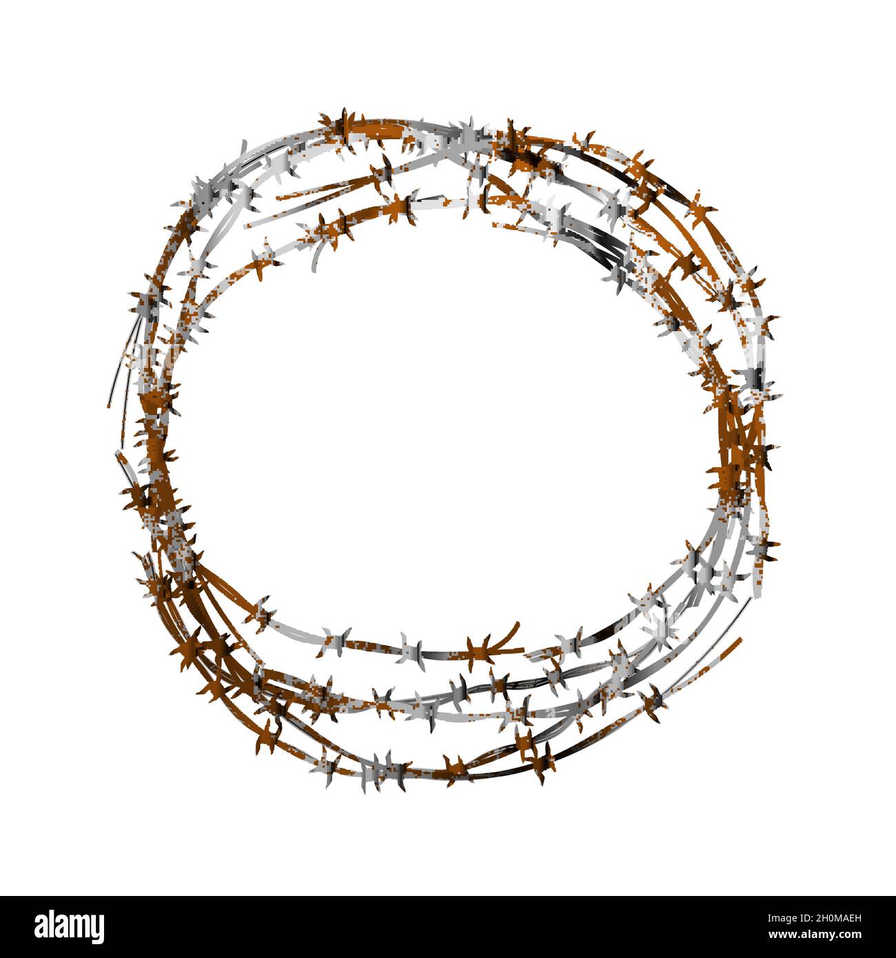 Barbed detail Stock Vector Images - Alamy