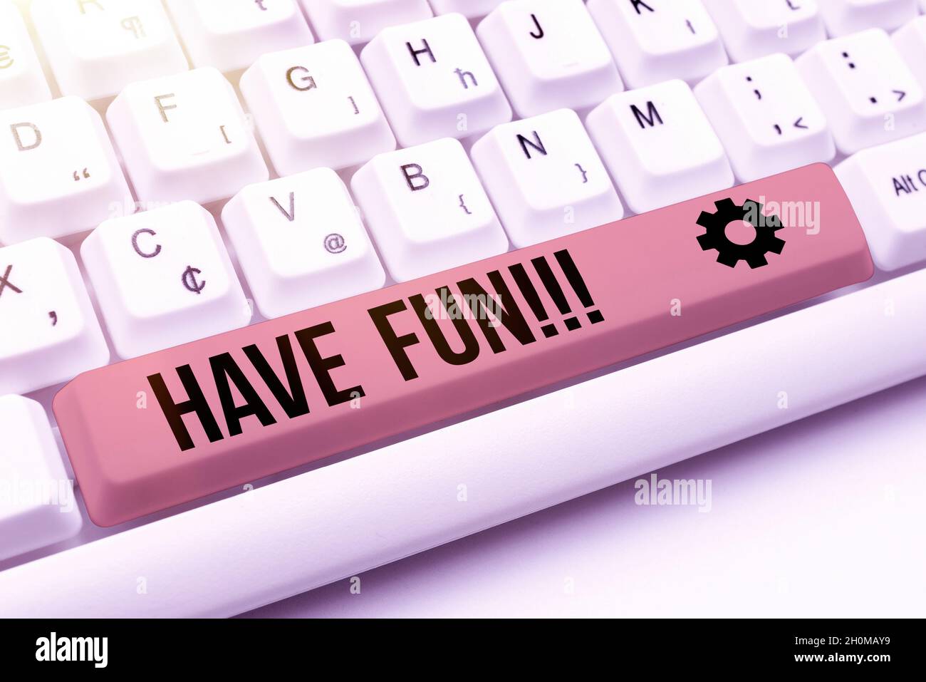 Text showing inspiration Have Fun. Business overview wish somebody good ...