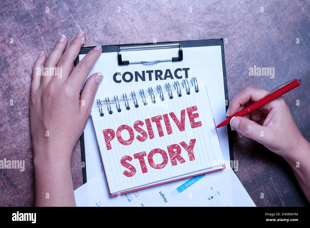 Conceptual caption Positive Story. Internet Concept Meaningful and ...