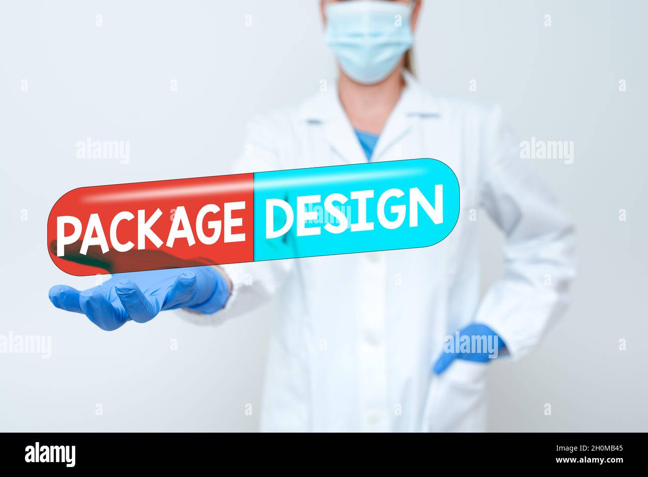 Hand writing sign Package Design. Internet Concept Strategy in creating ...