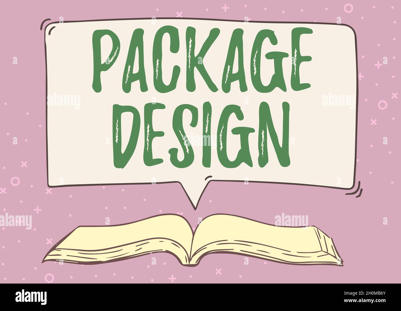 Writing displaying text Package Design. Business idea Strategy in ...