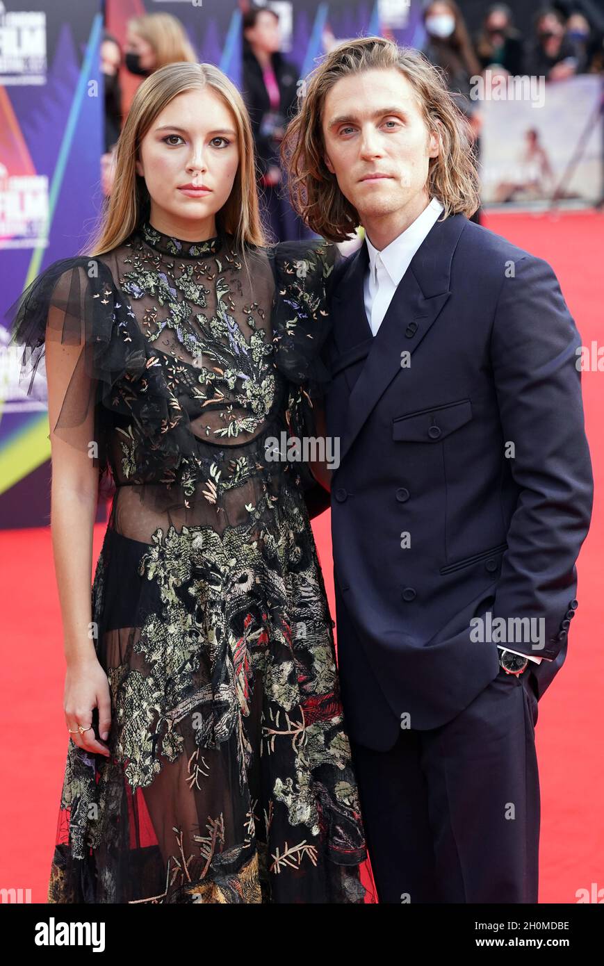 Hanako Footman and Jack Farthing arrive for the UK premiere of 'The ...