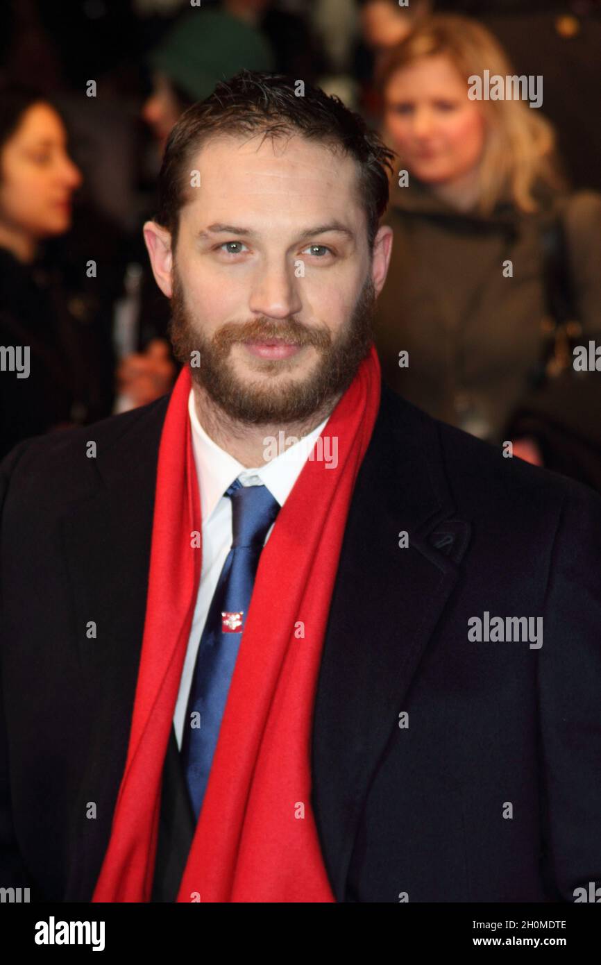London. UK. Tom Hardy at the Premiere of This Means War at the Odeon ...