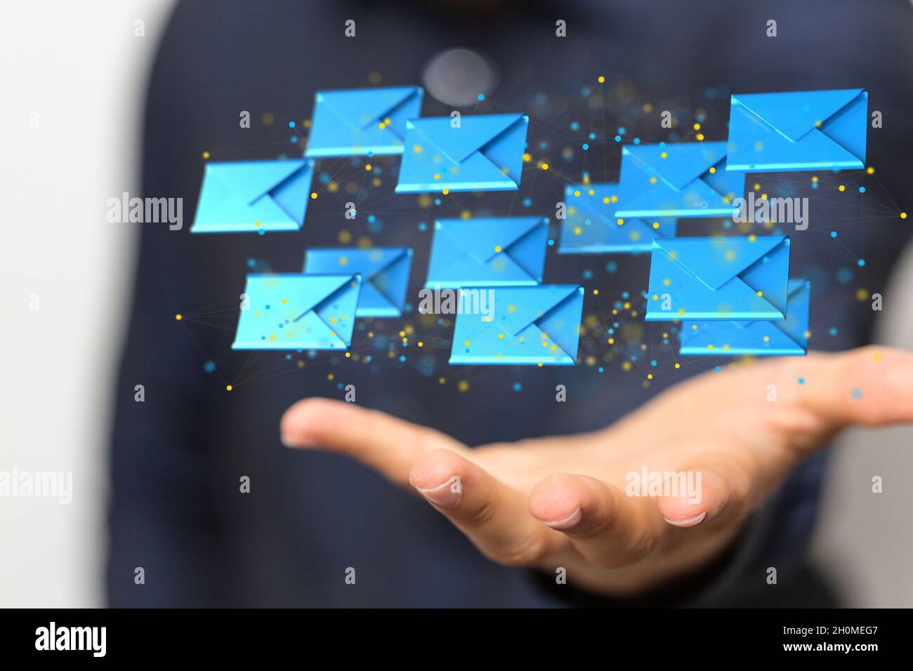 Processing mail by hand hi-res stock photography and images - Alamy