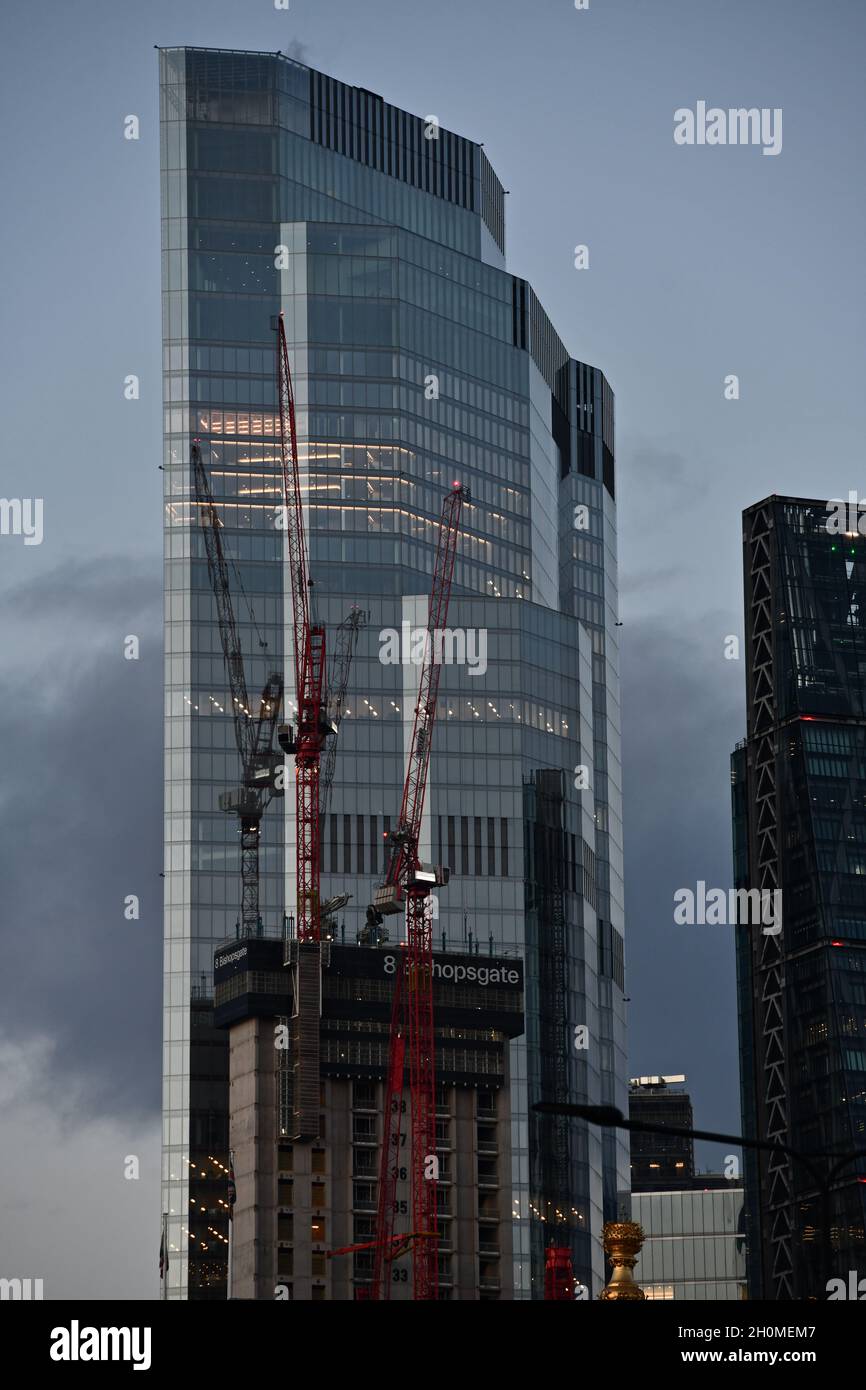 22 Bishopsgate is london latest skyscraper Stock Photo - Alamy