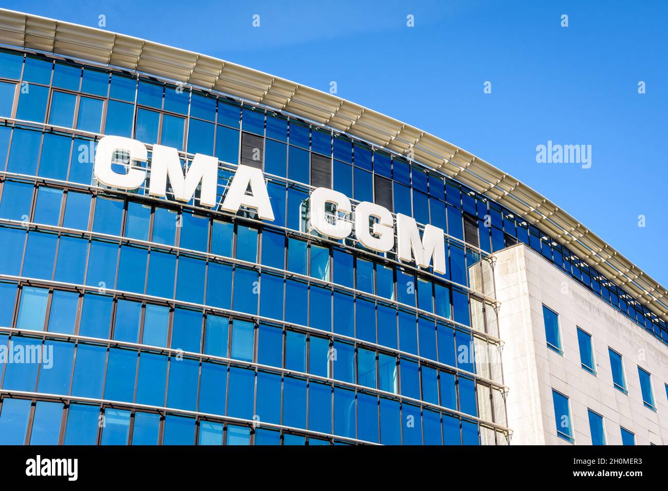 Cma cgm logo hi-res stock photography and images - Alamy