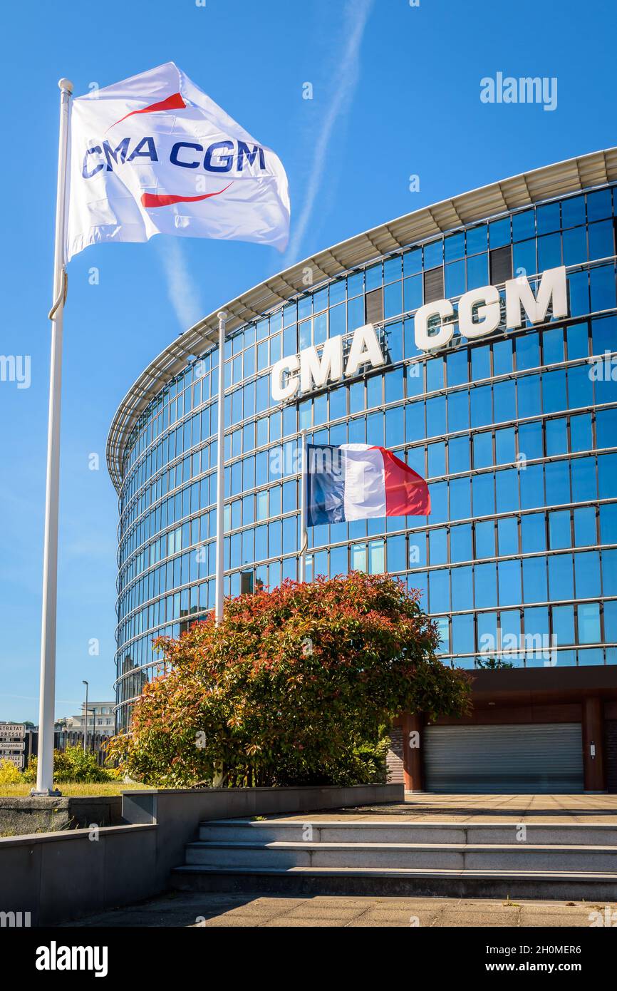 Cma cgm logo hi-res stock photography and images - Alamy