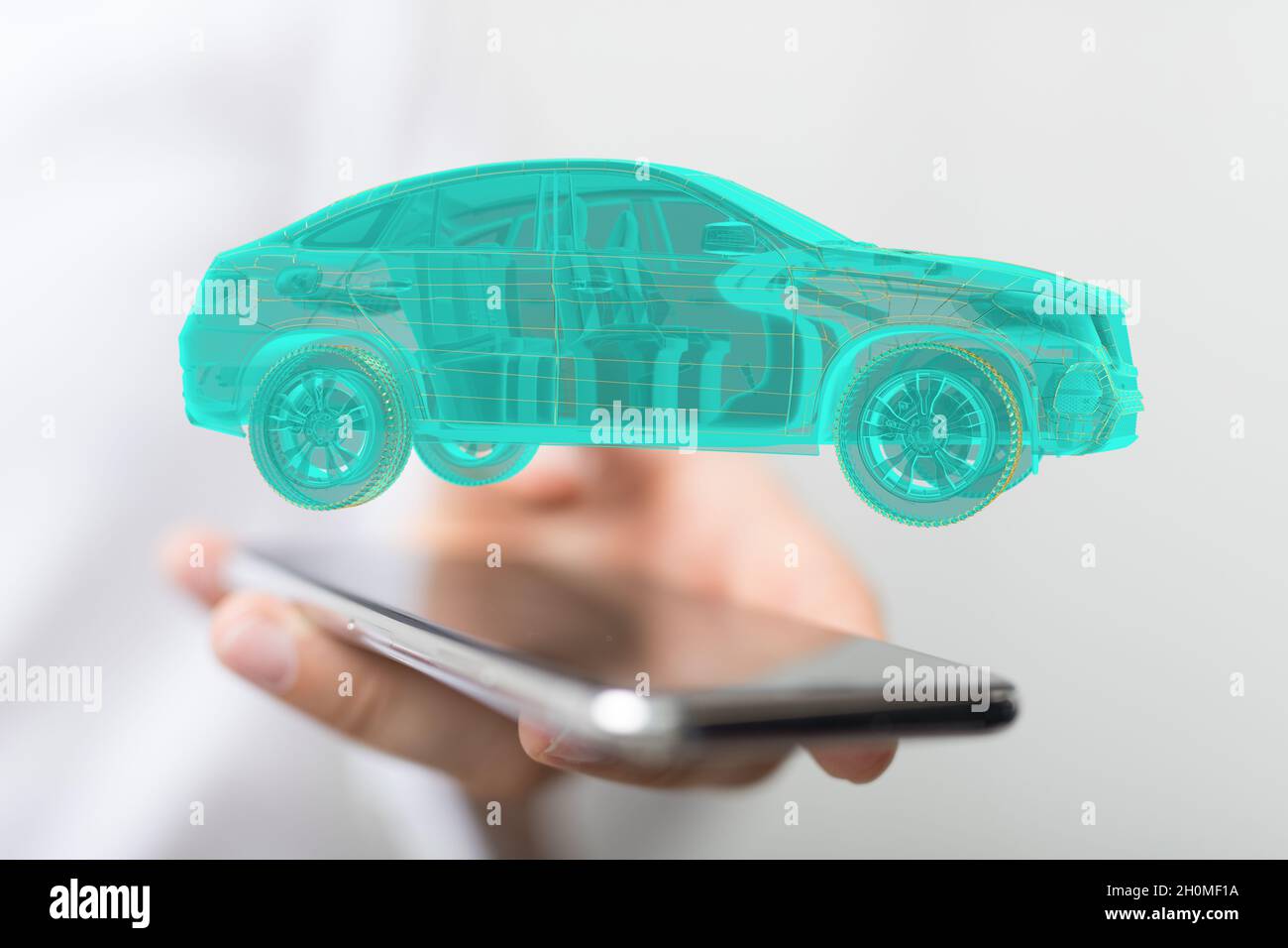 Self driving car graphic screen hi-res stock photography and images - Alamy