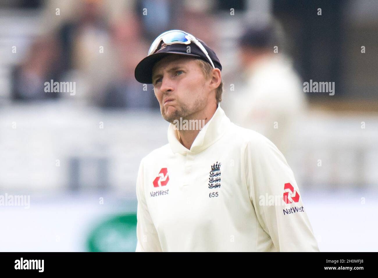 England captain Joe Root reacts Stock Photo - Alamy