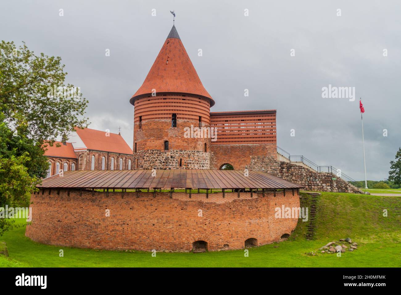 Kaunas castle, Lithuania Stock Photo - Alamy