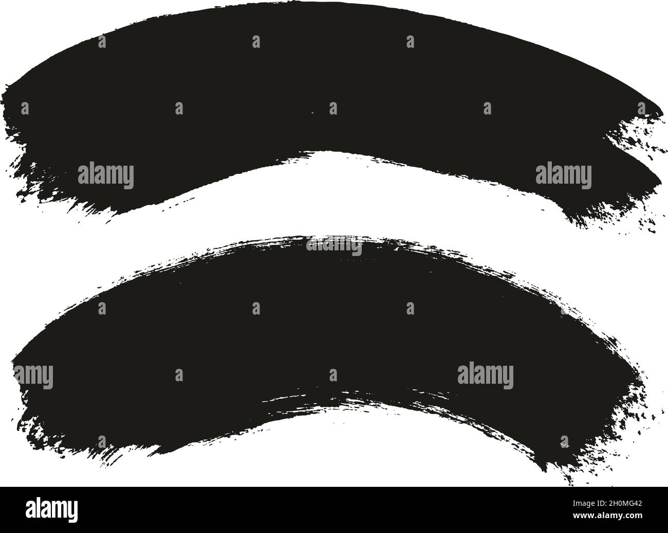 Round Brush Thick Curved Background Artist Brush High Detail Abstract ...