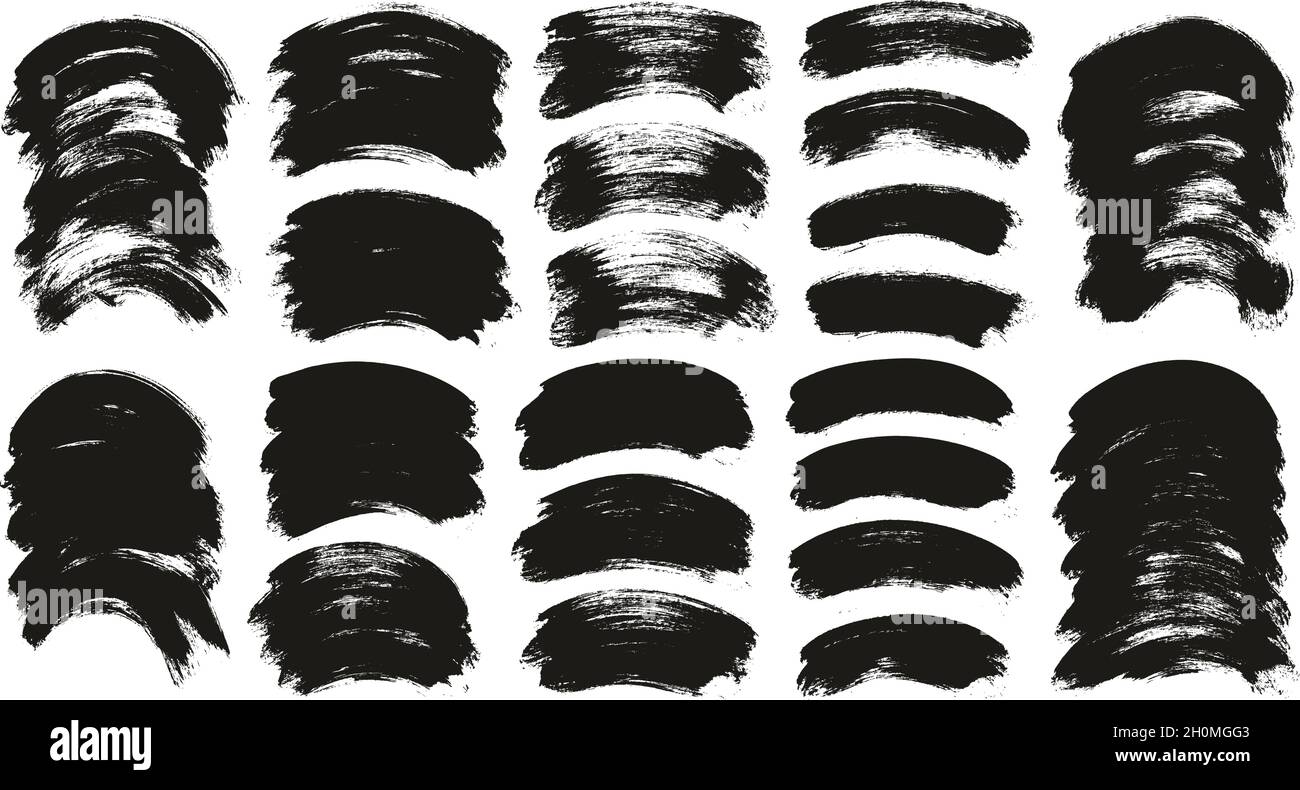 Round Brush Thick Curved Background Artist Brush High Detail Abstract ...