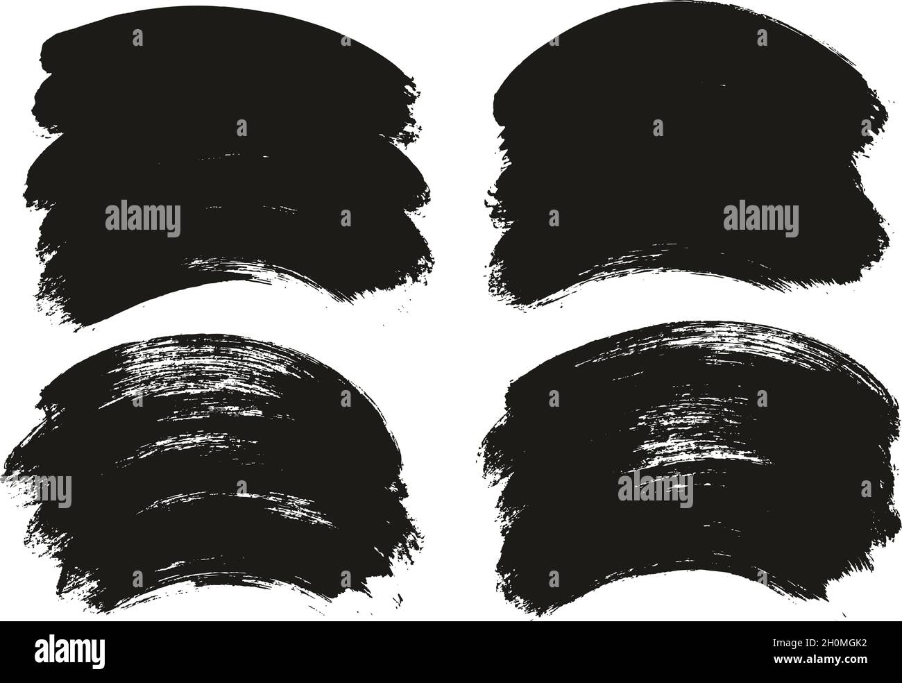Round Brush Thick Curved Background Artist Brush High Detail Abstract ...