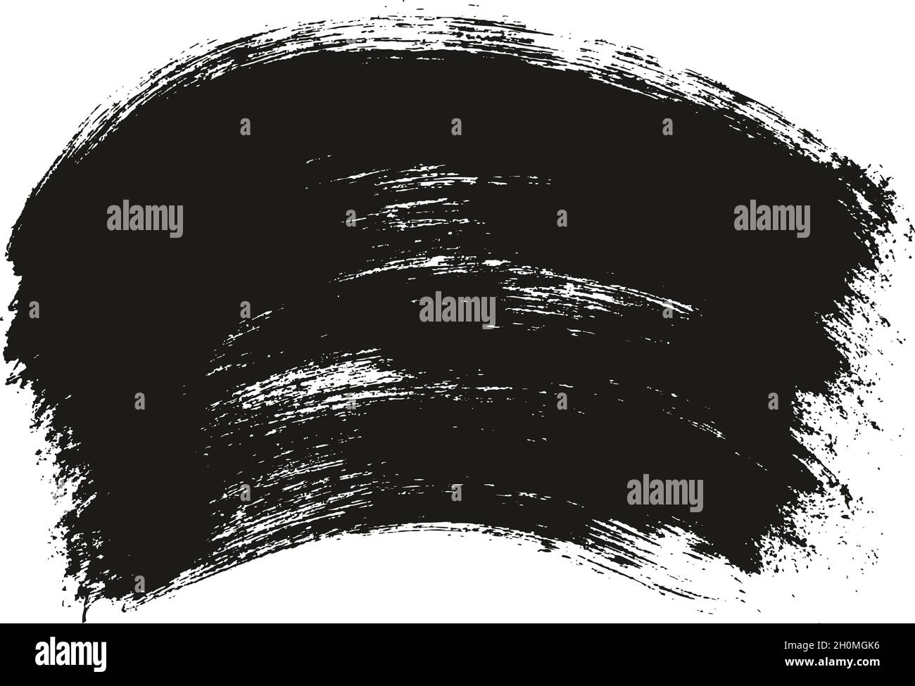 Round Brush Thick Curved Background Artist Brush High Detail Abstract ...