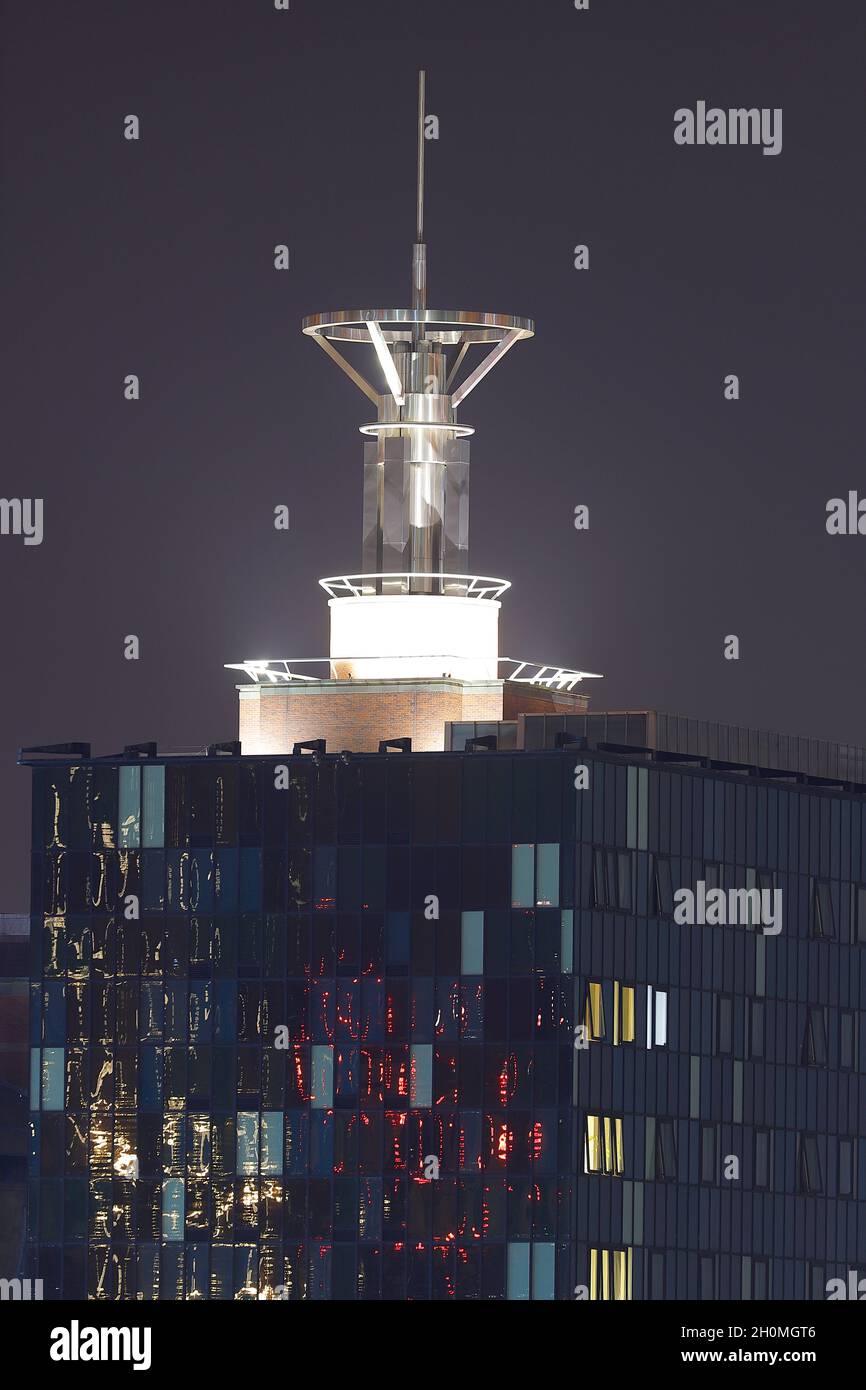 Top of Quarry House building in Leeds City Centre which was the NHS ...