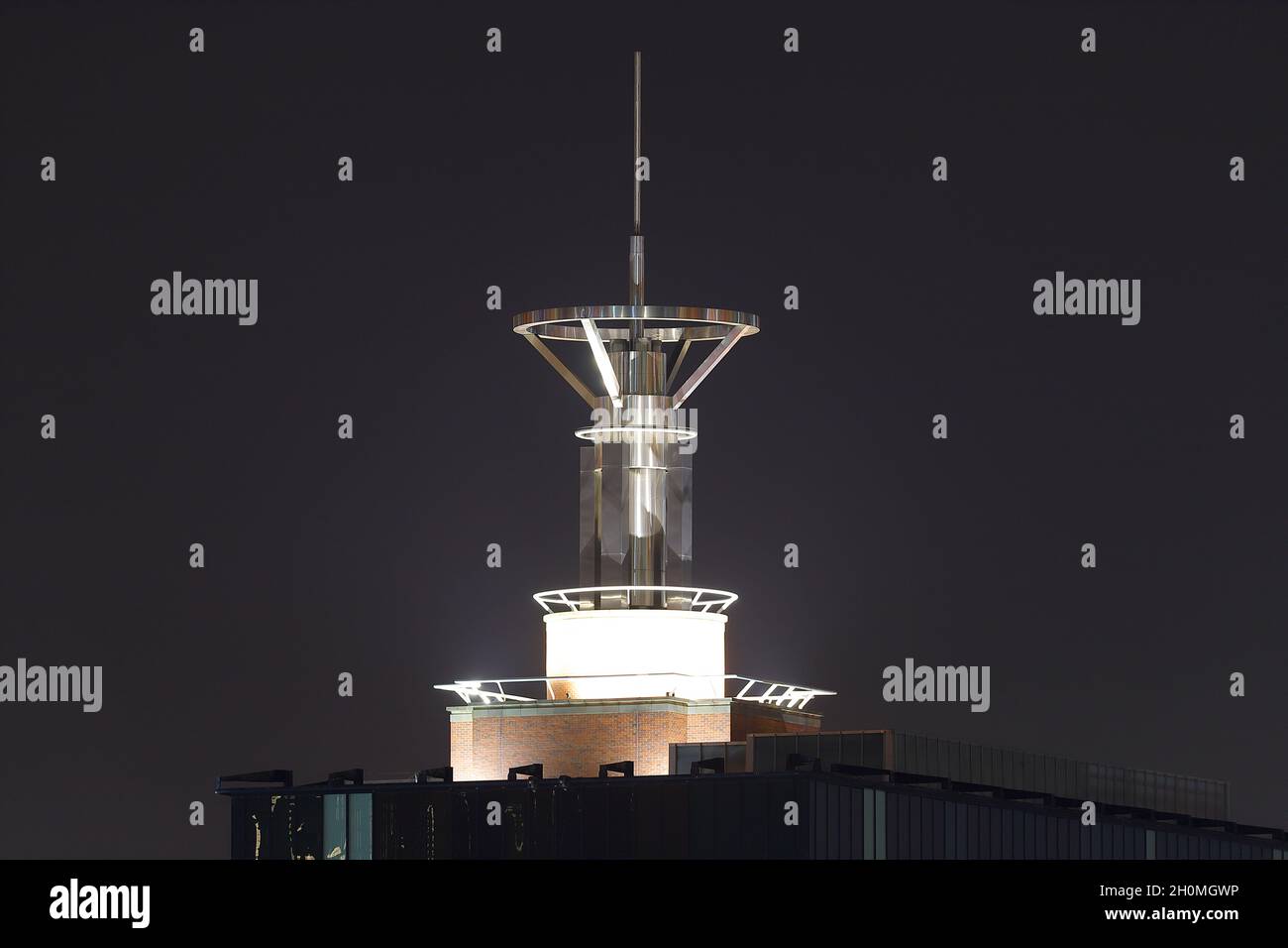Top of Quarry House building in Leeds City Centre which was the NHS ...