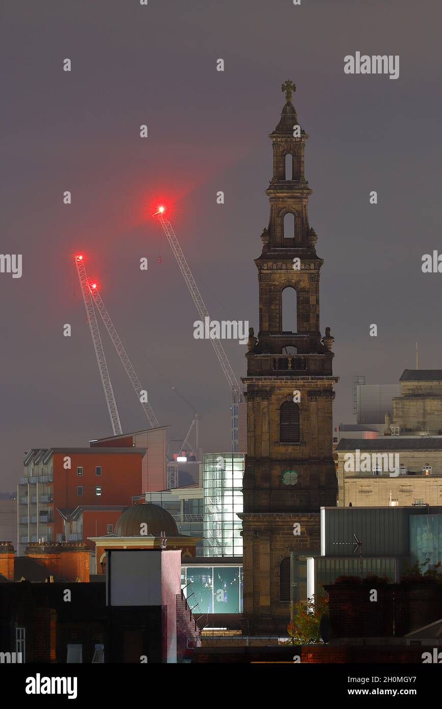 Holy Trinity Church in Leeds City Centre, West Yorkshire,UK Stock Photo ...