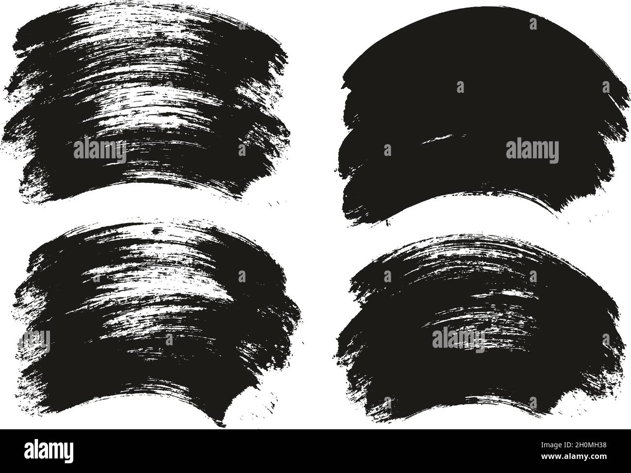 Round Brush Thick Curved Background Artist Brush High Detail Abstract ...