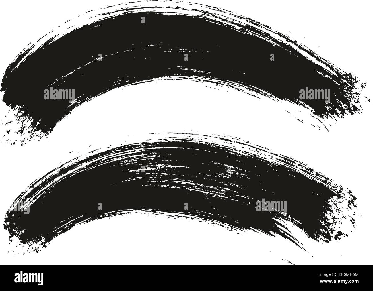 Round Brush Thick Curved Background Artist Brush High Detail Abstract ...