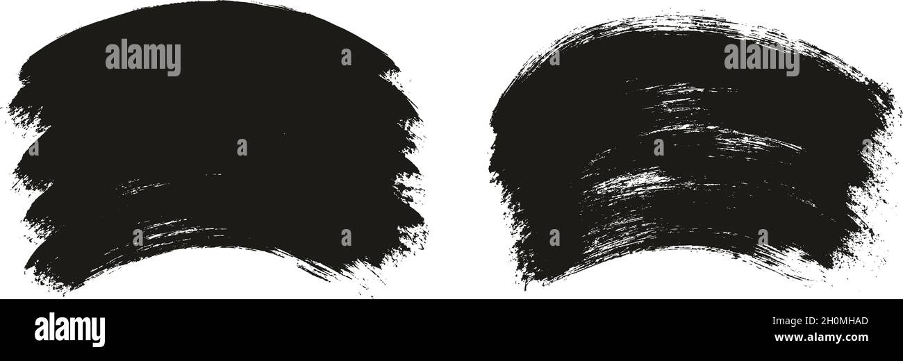 Round Brush Thick Curved Background Artist Brush High Detail Abstract ...