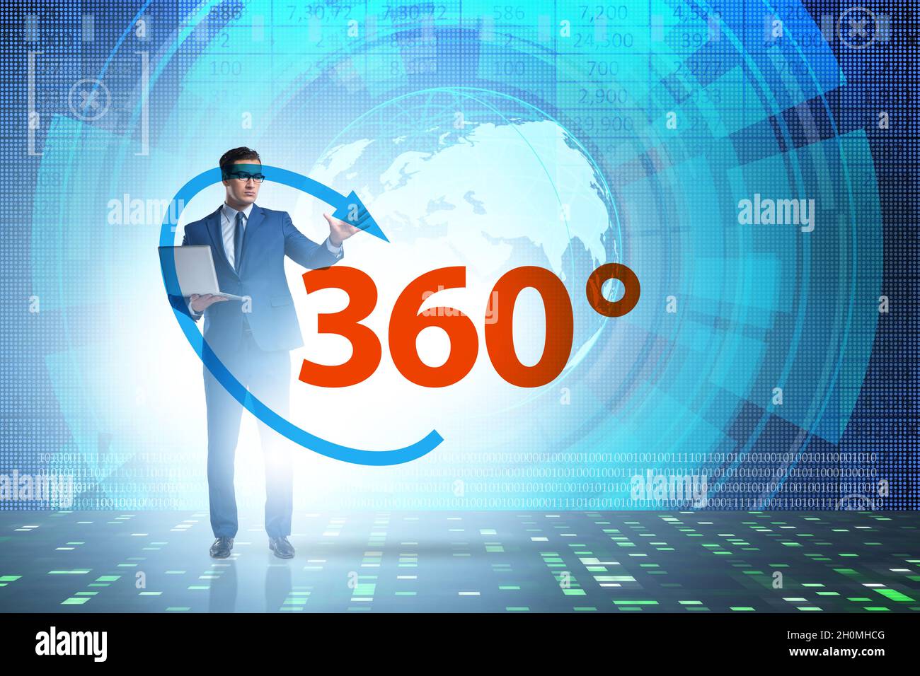 360 degree customer view for the marketing purposes Stock Photo - Alamy