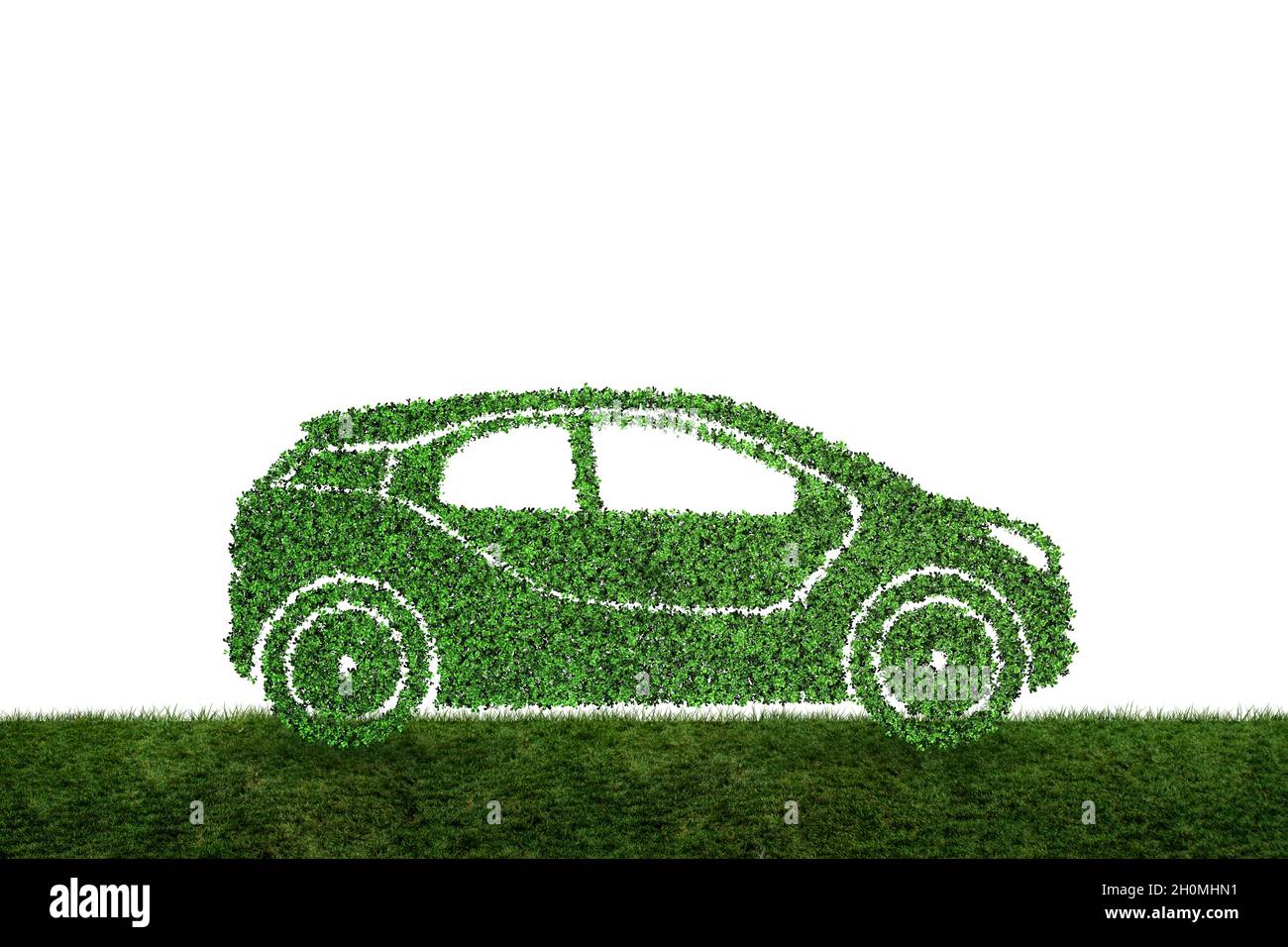 Concept of the ecological electric car Stock Photo - Alamy