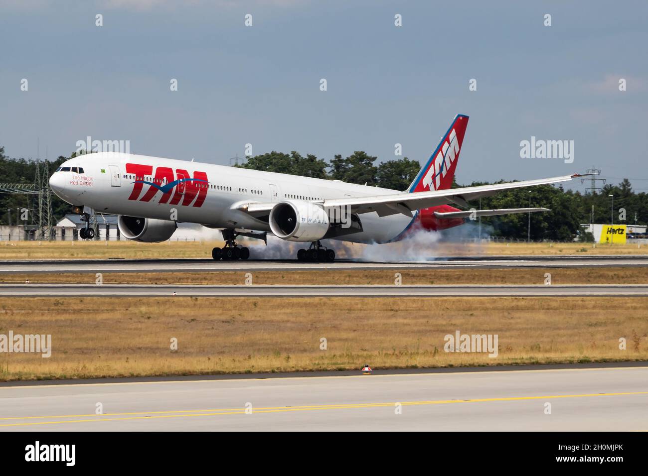Frankfurt, Germany - July 7, 2017: LATAM TAM Airlines passenger plane ...