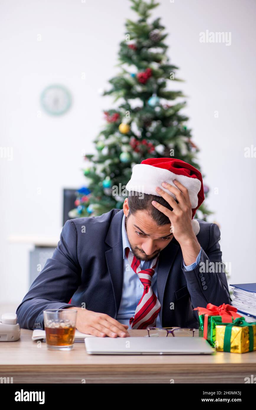 Office christmas party disappointed hi-res stock photography and images ...