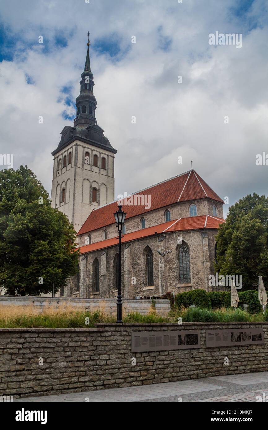 Niguliste st nicholas church hi-res stock photography and images - Alamy