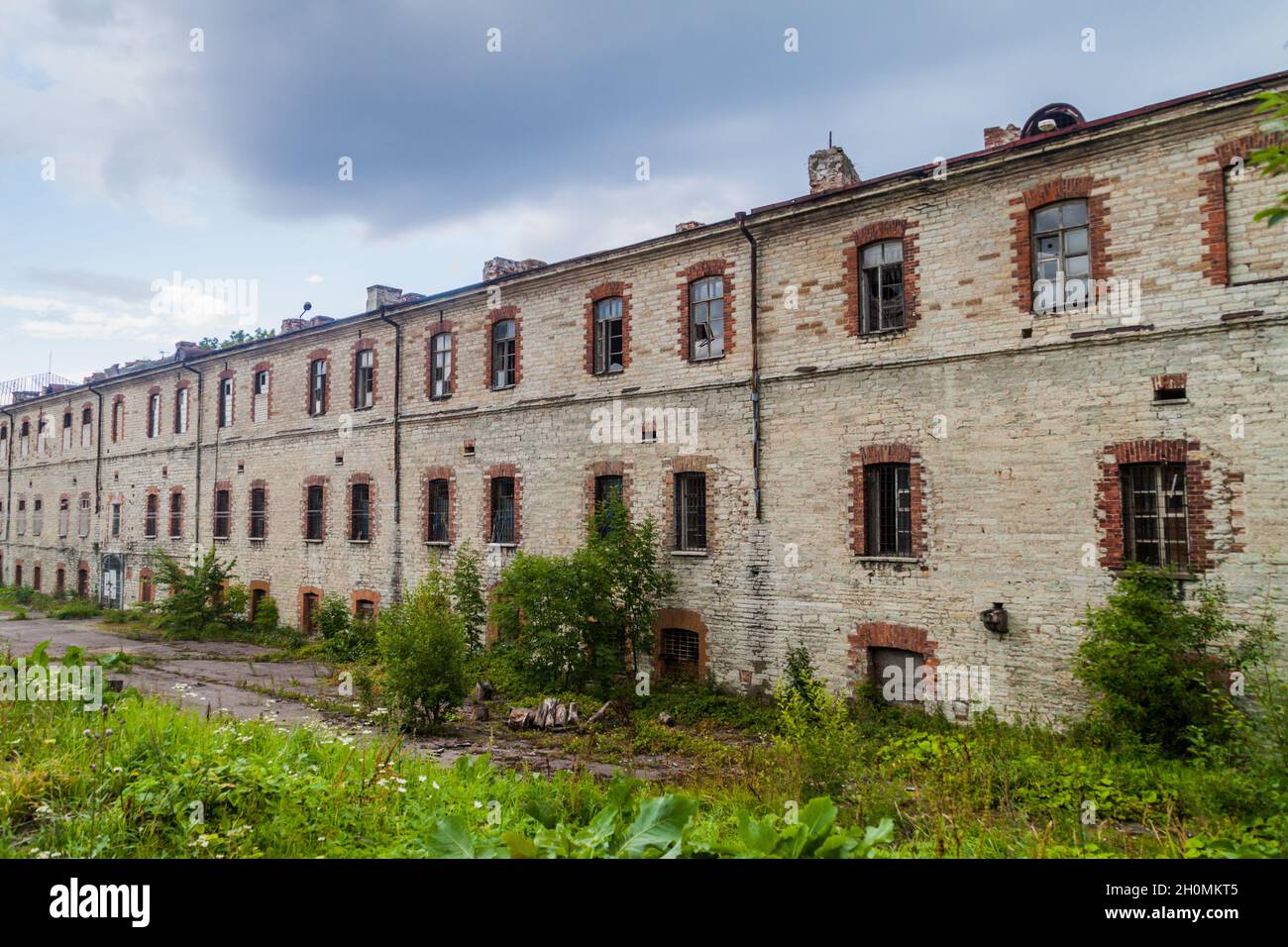 Buildings of the Patarei former sea fortress and prison in Tallinn ...