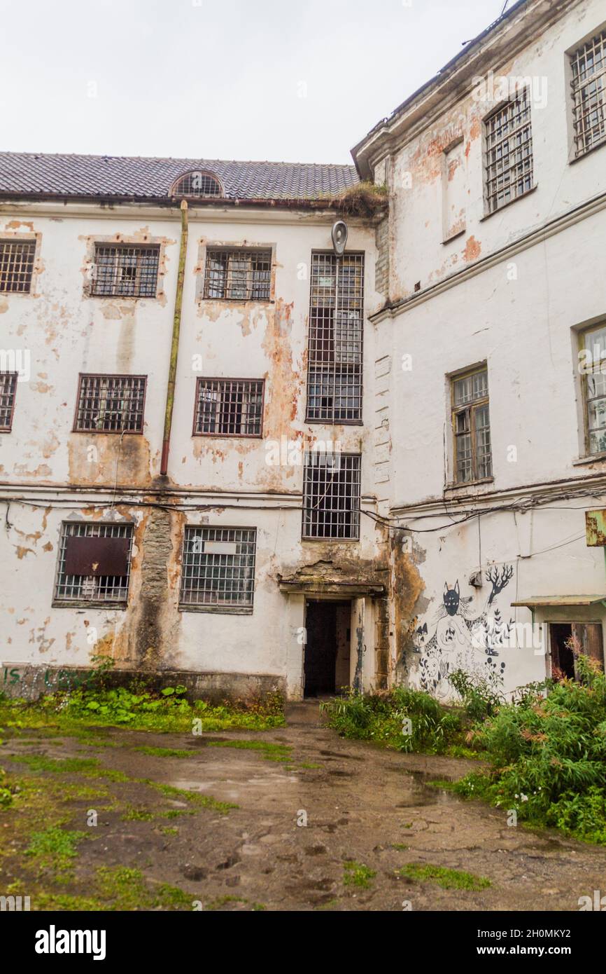 Patarei former sea fortress and prison in Tallinn, Estonia Stock Photo ...