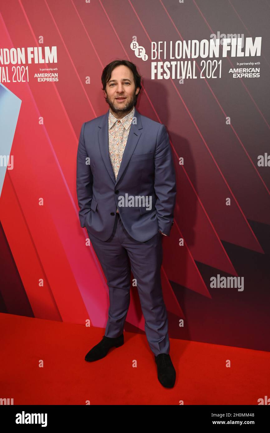 Danny Strong arrives at the Dopesick - BFI London Film Festival 2021 ...