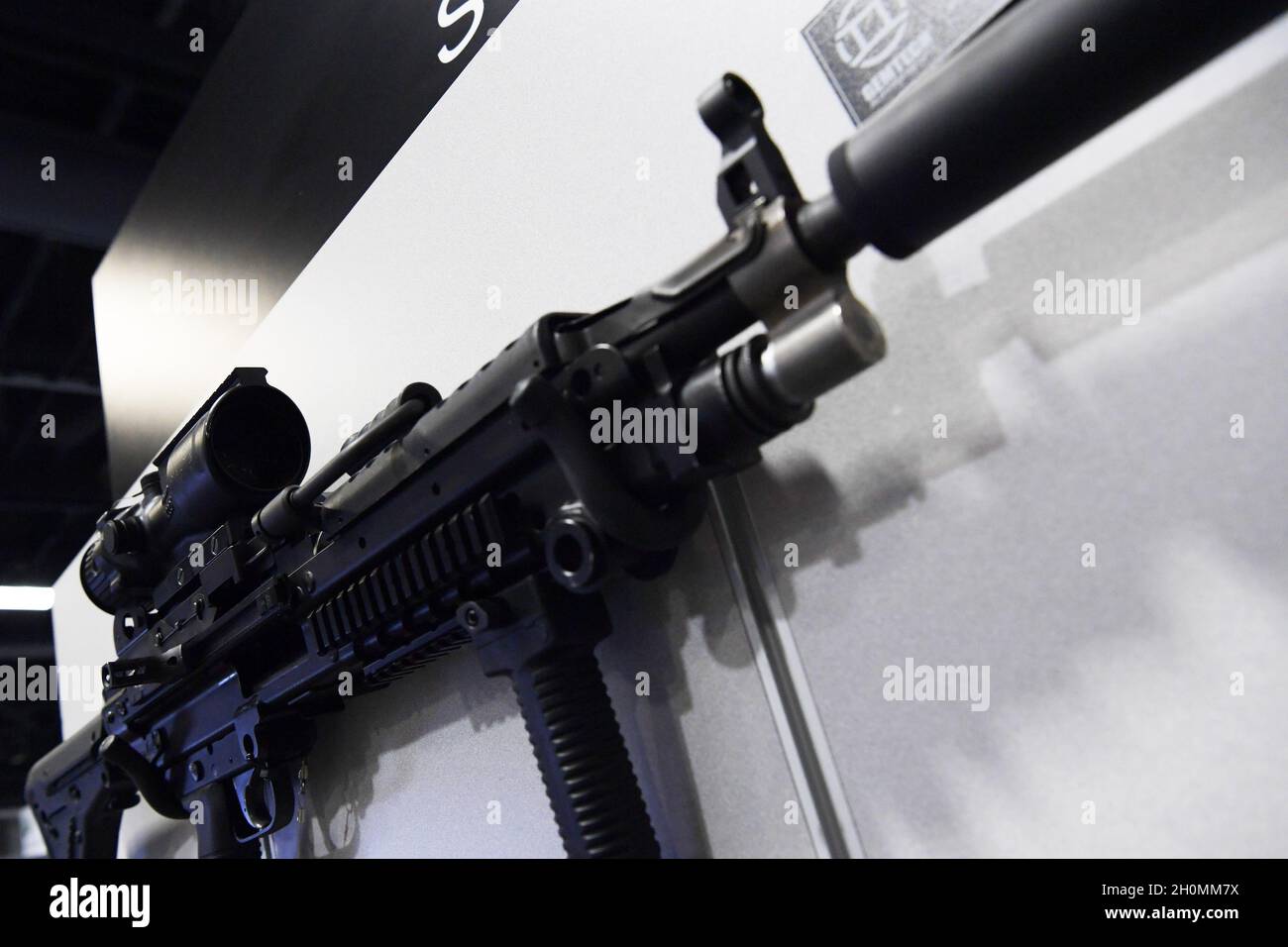 Association of United State Army (AUSA) hold an exhibition about ...