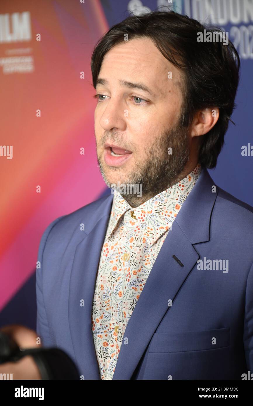 Danny Strong arrives at the Dopesick - BFI London Film Festival 2021 ...