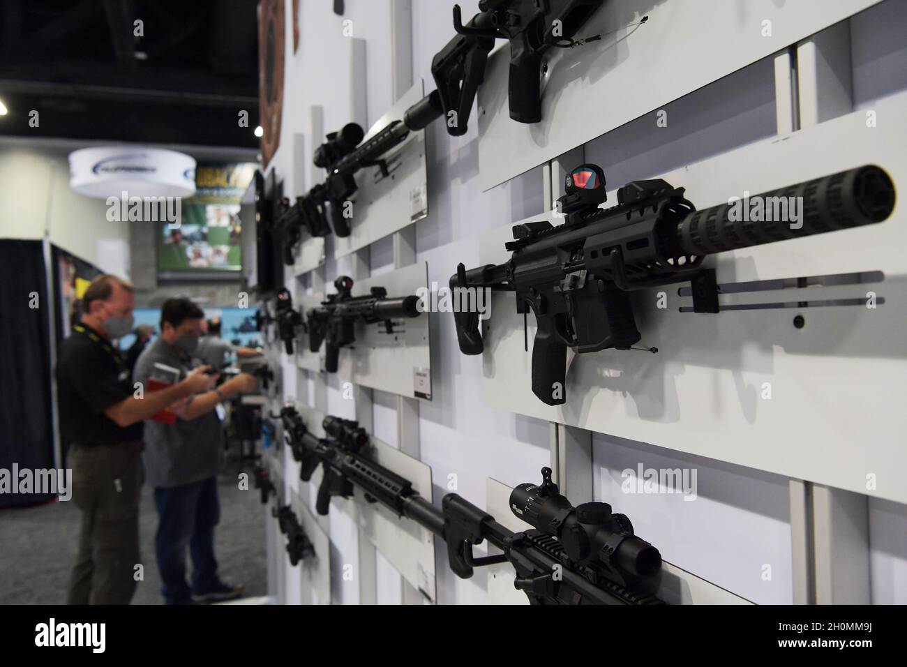 Association of United State Army (AUSA) hold an exhibition about ...