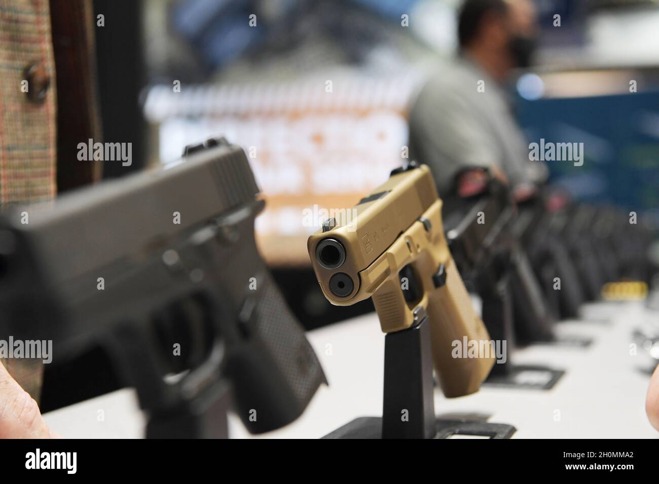 Association of United State Army (AUSA) hold an exhibition about ...