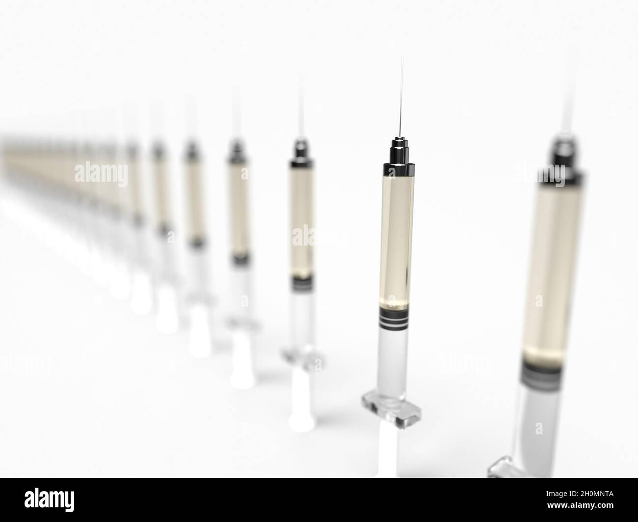 Injections and syringes Cut Out Stock Images & Pictures - Alamy
