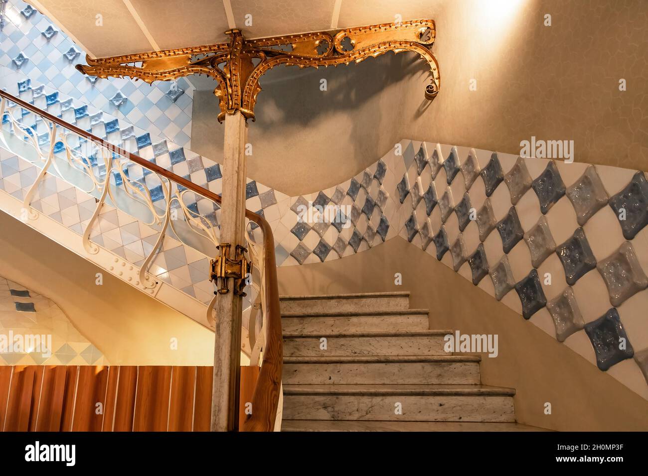 Antonio Gaudi Staircase
