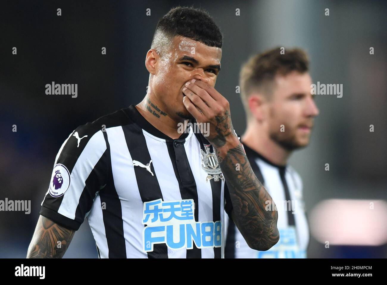 Newcastle United's Kenedy reacts after the final whistle Stock Photo - Alamy