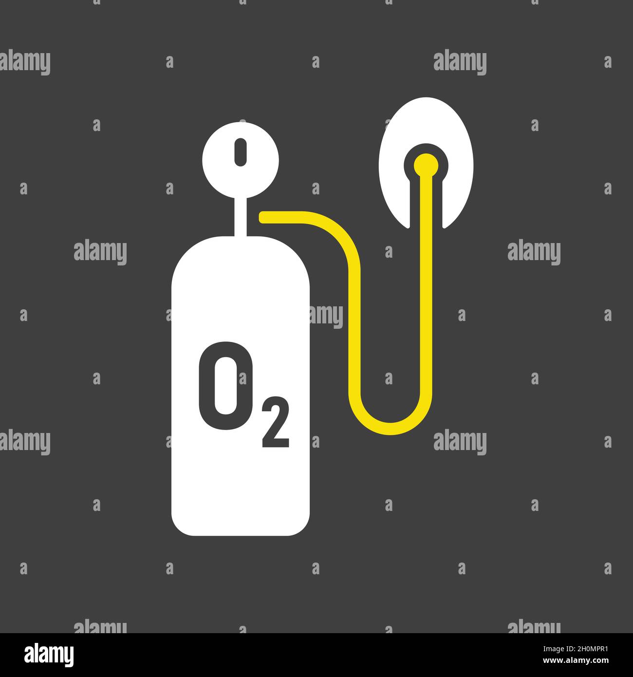 Medical Oxygen Symbol