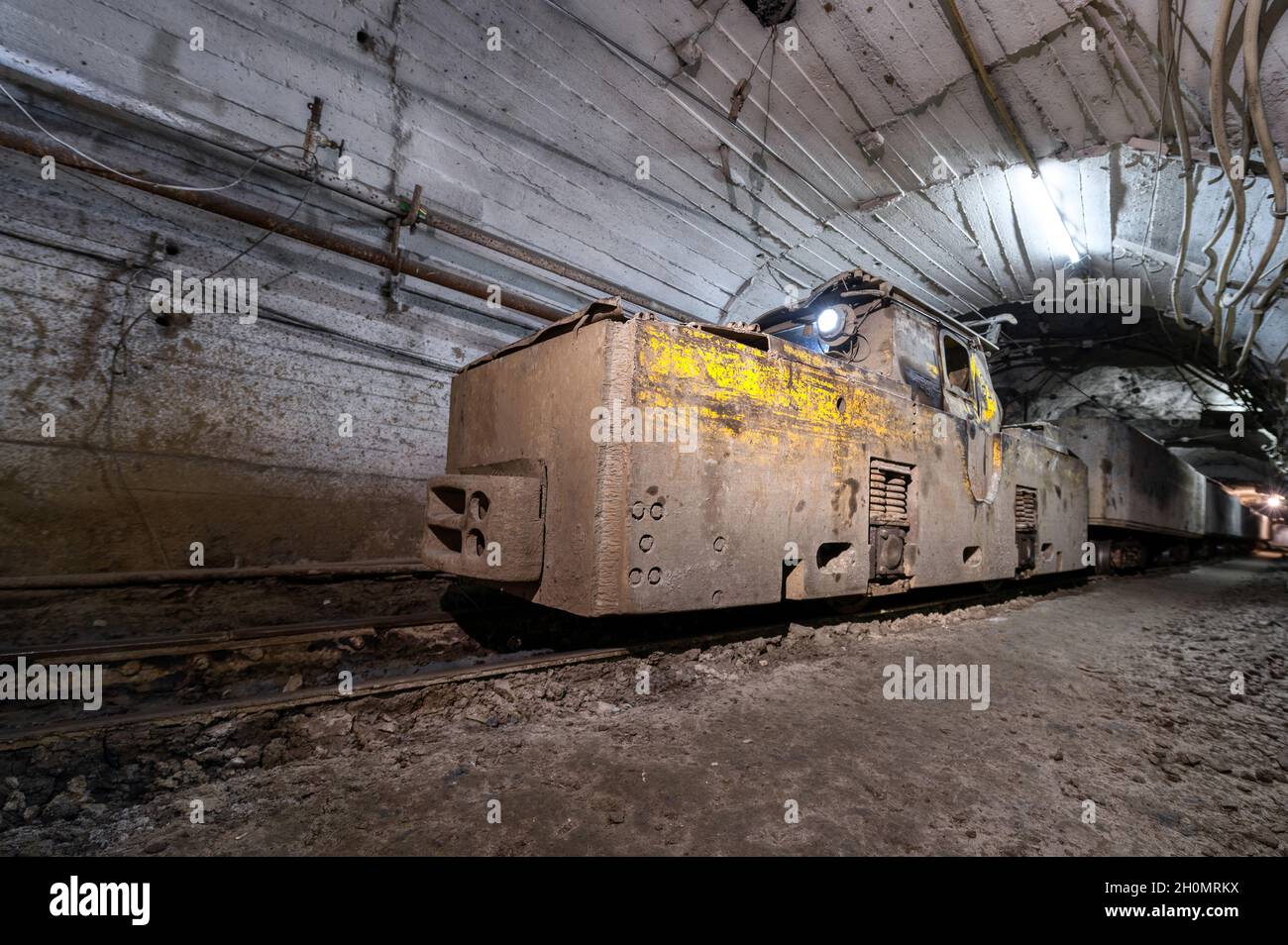 Special underground electric locomotive, electric transport for ...